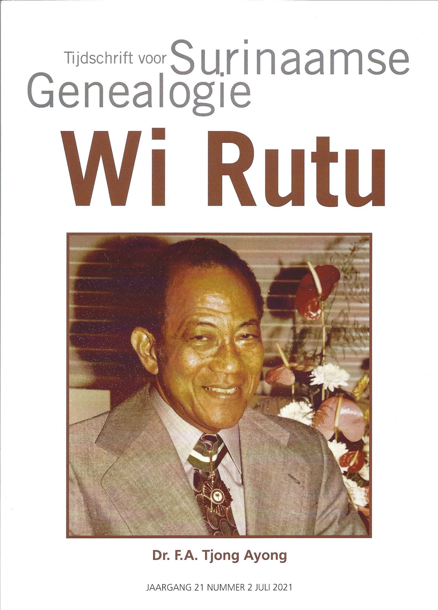Wi Rutu juli 2021 donateurs – Surinaamse Genealogie